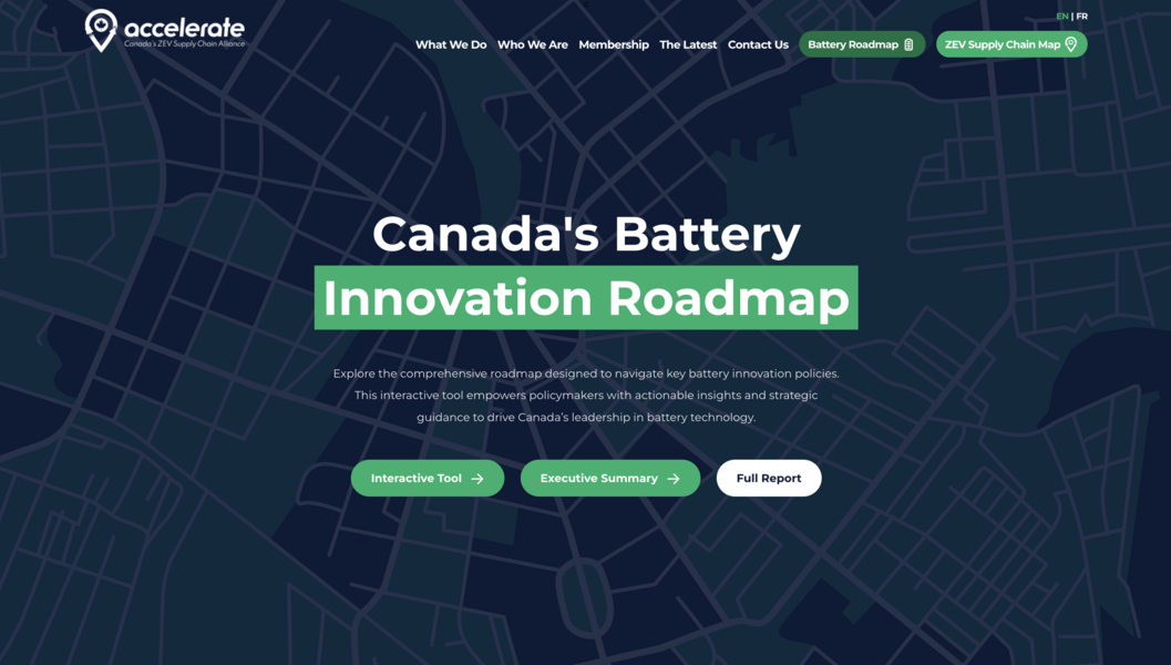 Canada’s Battery Innovation Roadmap